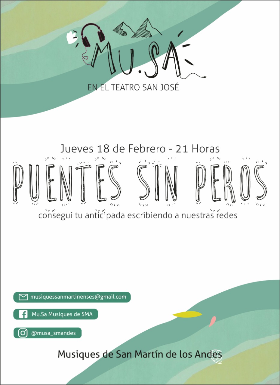 Este jueves se presenta «Puentes, sin peros» en el teatro San José