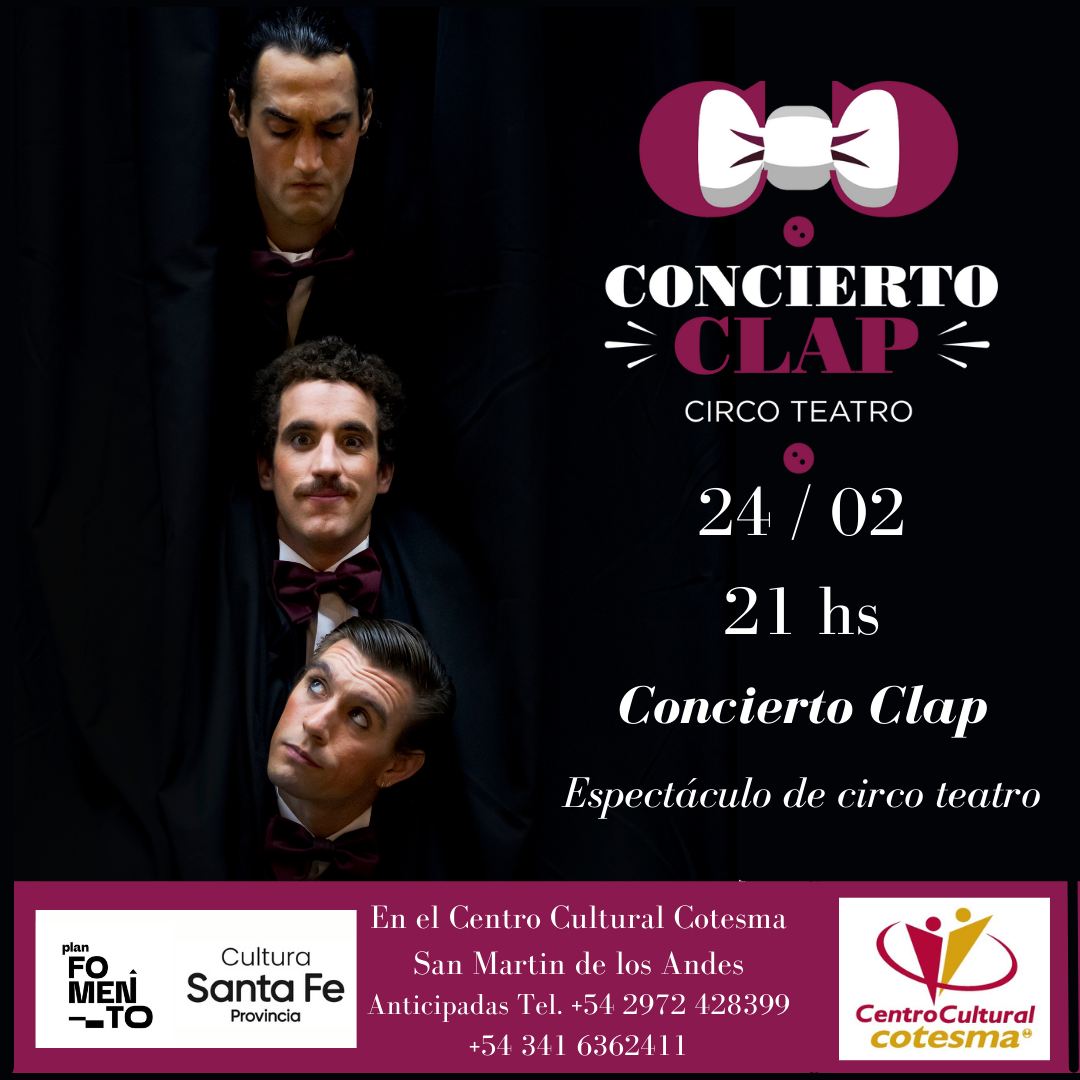 “Concierto Clap” llega a la ciudad con una única función para todas las ...